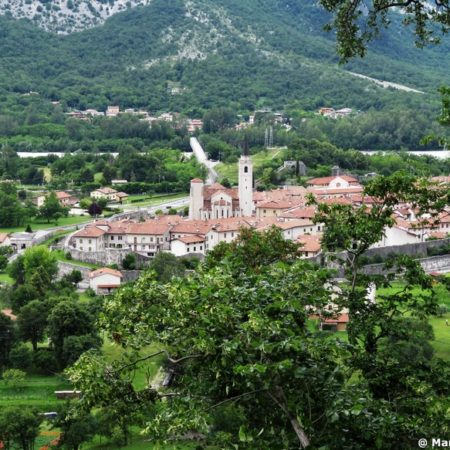 VENZONE (UD). Chiesa di Santa Caterina Vergine e Martire. - Archeocarta ...