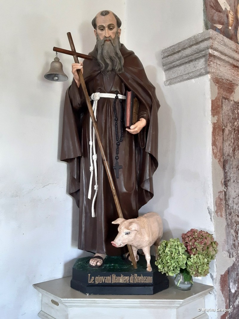 SPILIMBERGO (PN), fraz. Barbeano. Chiesa di Sant’Antonio Abate ...
