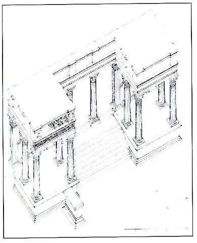 TRIESTE: Propilei e Basilica. - Archeocarta del Friuli Venezia Giulia