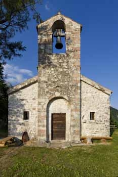 VENZONE (Ud). Chiesa di Sant’Antonio Abate. - Archeocarta del Friuli ...