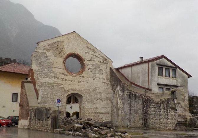 VENZONE (UD). Chiesa di San Giovanni. - Archeocarta del Friuli Venezia ...