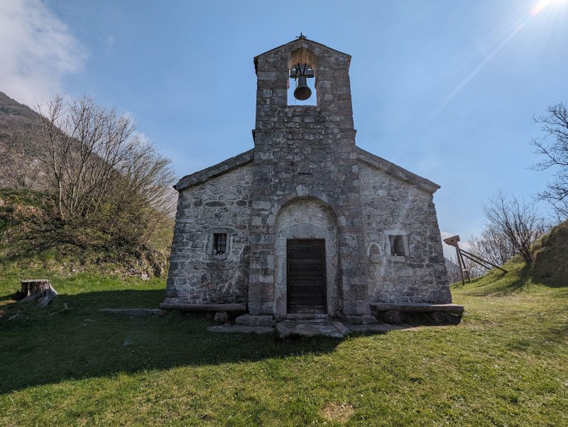 VENZONE (Ud). Chiesa di Sant’Antonio Abate. - Archeocarta del Friuli ...